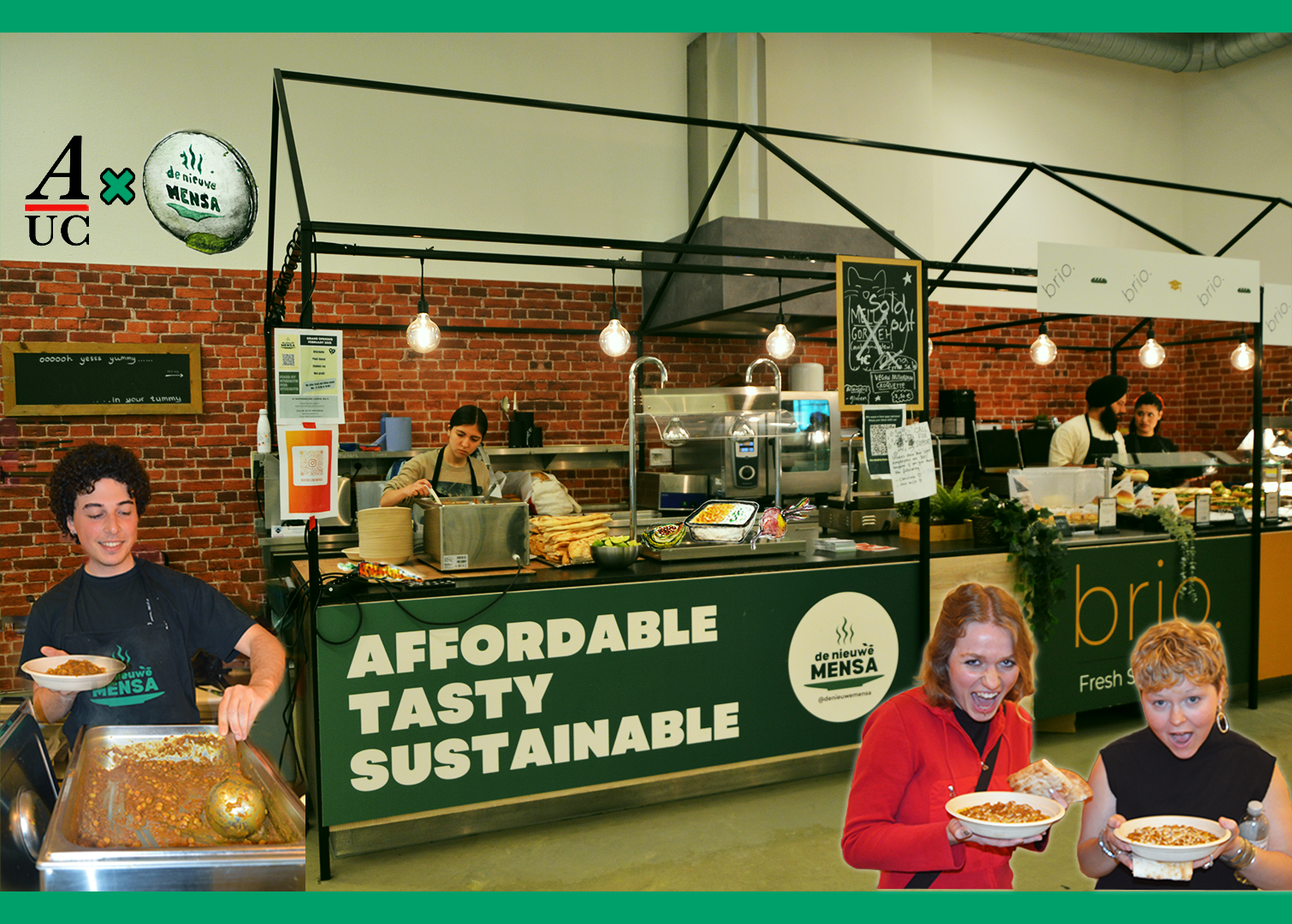 A Taste of Change: AUC and De Nieuwe Mensa Unite for a More Affordable ...